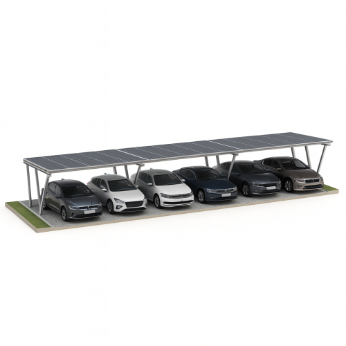Carport Wiata samochodowa 6 pojazdy VICA 3x2 cars